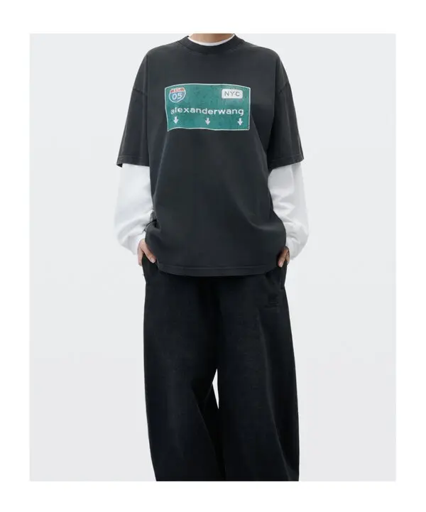 Alexander Wang Short-sleeved T-shirt