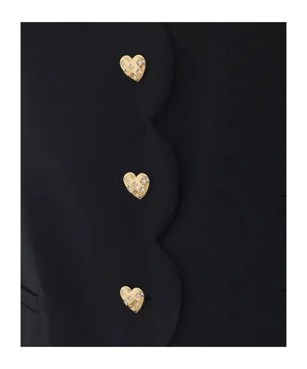 TWINSET Heart Button Casual Jacket