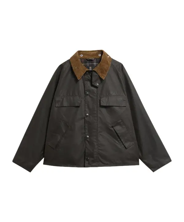 Barbour Waxed Cotton Pocket Transport Jacket