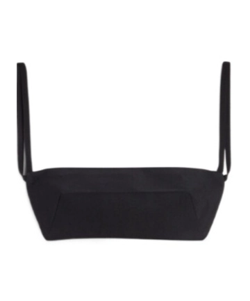 JIL SANDER Silk Faille Cropped Top