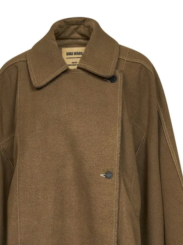 UMA WANG Long-sleeved Oversized Coat