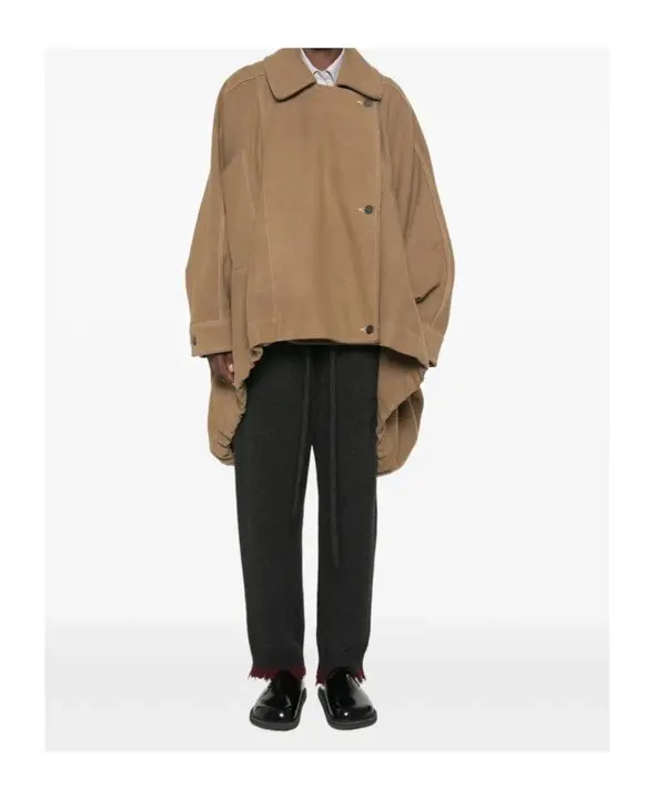 UMA WANG Long-sleeved Oversized Coat - No