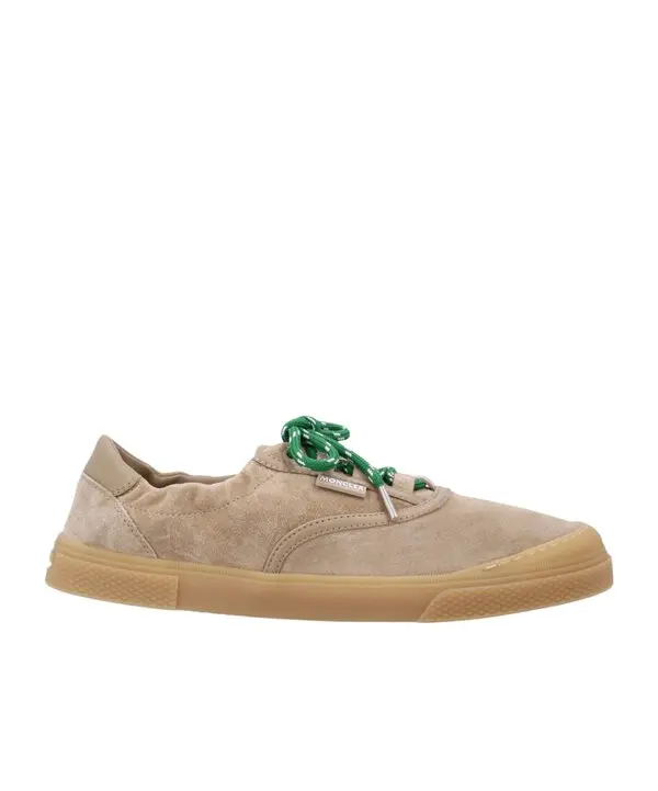 Moncler Lace-up Low-top Casual Sneakers - Nude