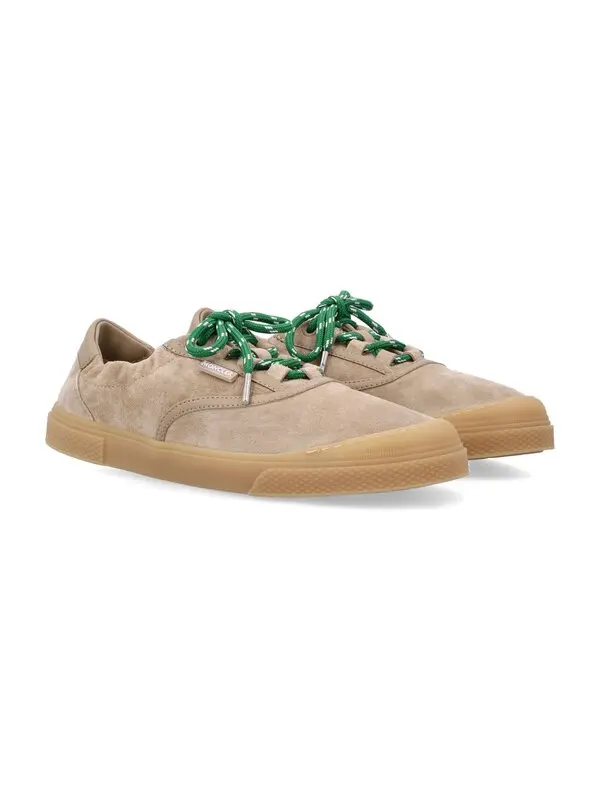 Moncler Lace-up Low-top Casual Sneakers - Nude