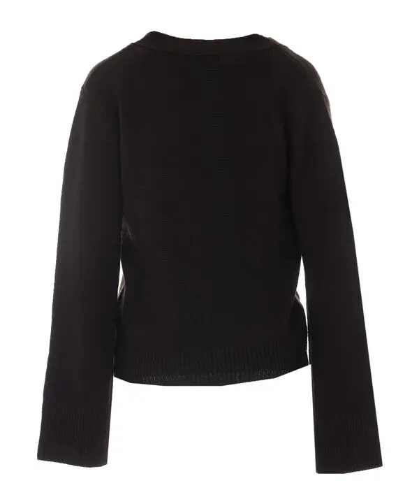 LISA YANG Long-sleeve Button-front Cardigan
