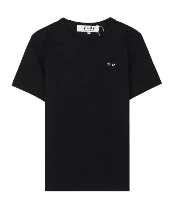 Play Comme Des Garcon Embroidered Logo T-shirt