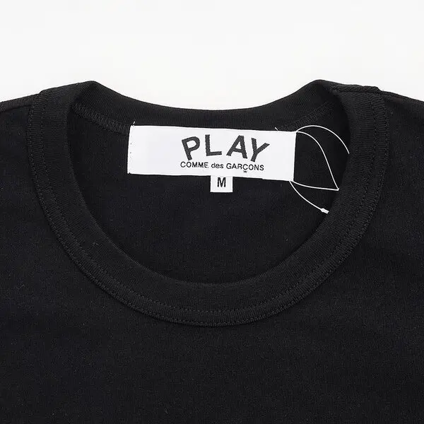 Play Comme Des Garcon Embroidered Logo T-shirt