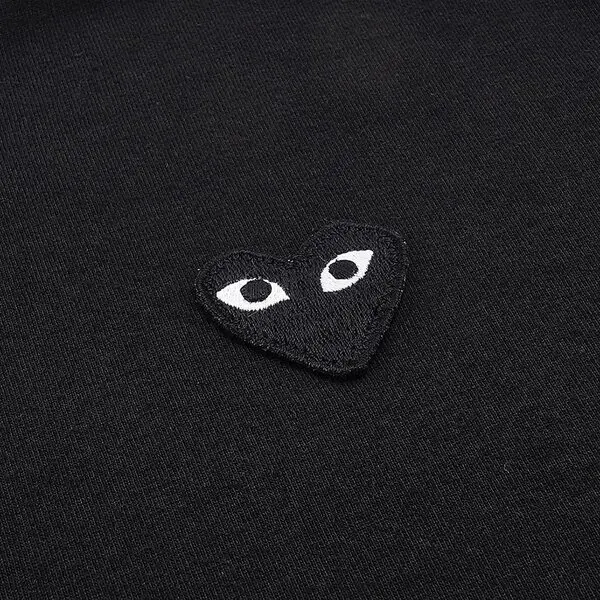 Play Comme Des Garcon Embroidered Logo T-shirt