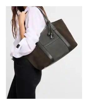 Hogan Script Shopping Bag Medium