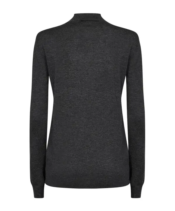 JIL SANDER Long Sleeve High Neck Top
