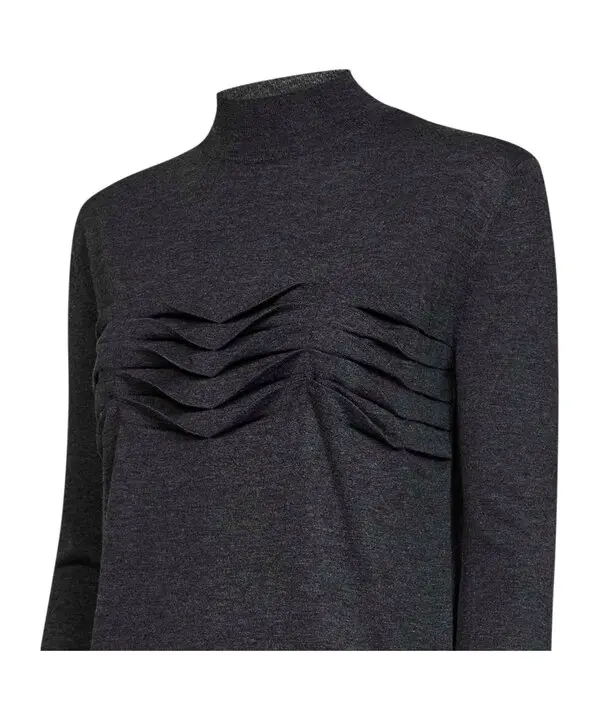 JIL SANDER Long Sleeve High Neck Top
