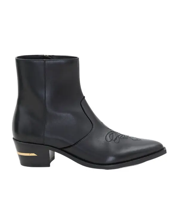 Amiri Leather Ryder Boots