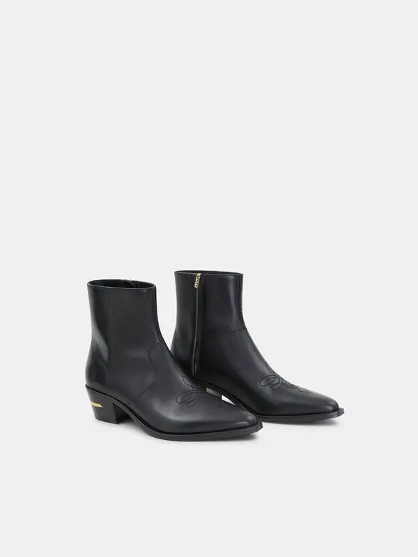 Amiri Leather Ryder Boots