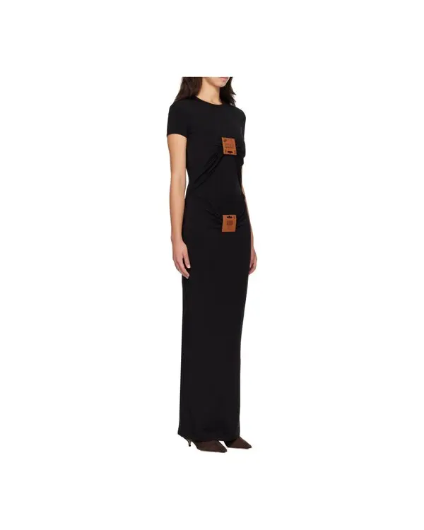 JEAN PAUL GAULTIER Maxi Dress With Tag Detail
