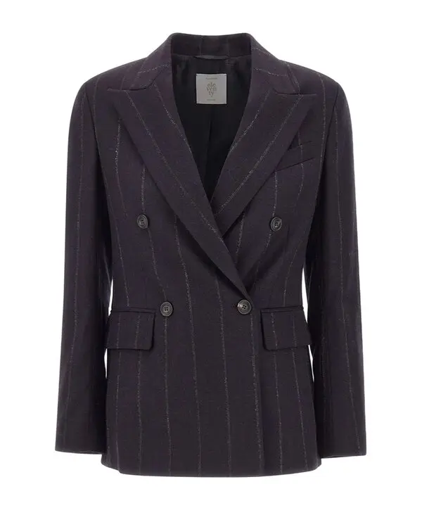 Eleventy Double-breasted Suit Jacket