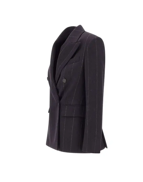 Eleventy Double-breasted Suit Jacket