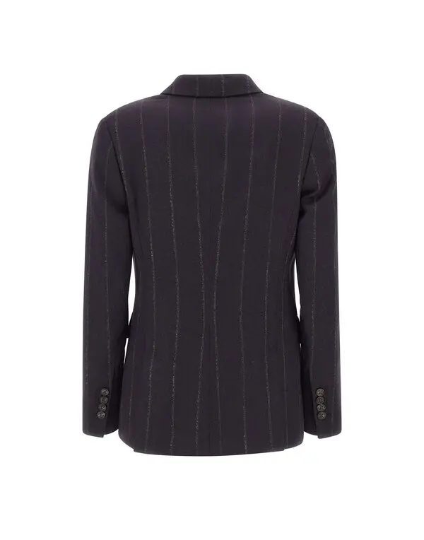 Eleventy Double-breasted Suit Jacket