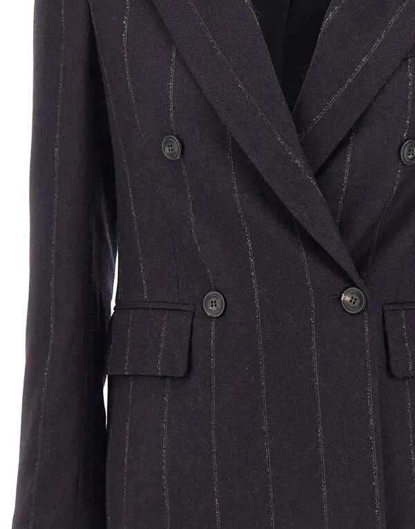 Eleventy Double-breasted Suit Jacket