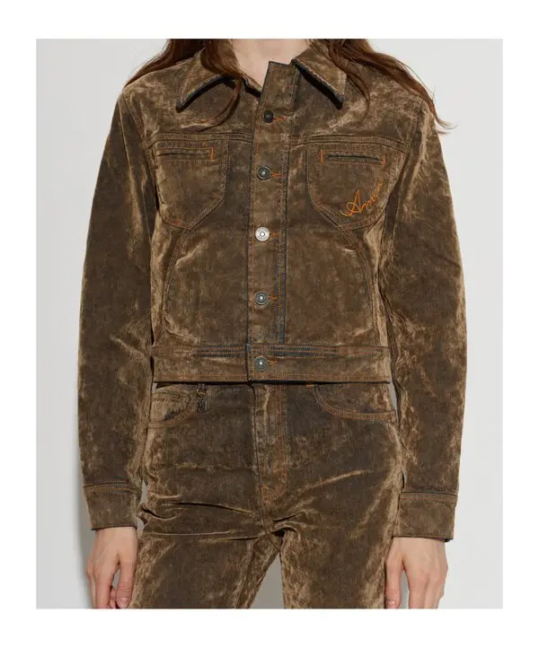 Amiri Long-sleeve Denim Trucker Jacket