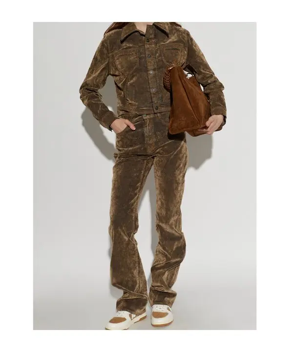 Amiri Long-sleeve Denim Trucker Jacket