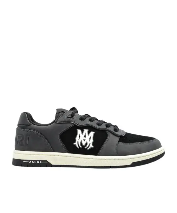 Amiri Newport Logo Low-top Sneakers - Black