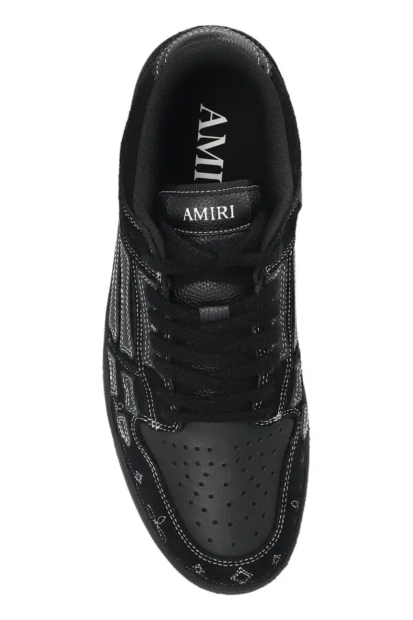 Amiri Western Skeleton Low-top Sneakers