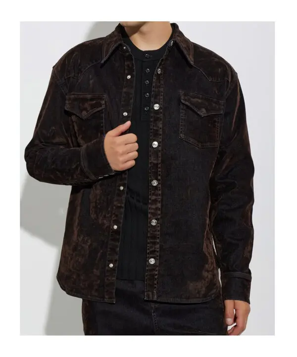 Amiri Faded Western Denim Shirt