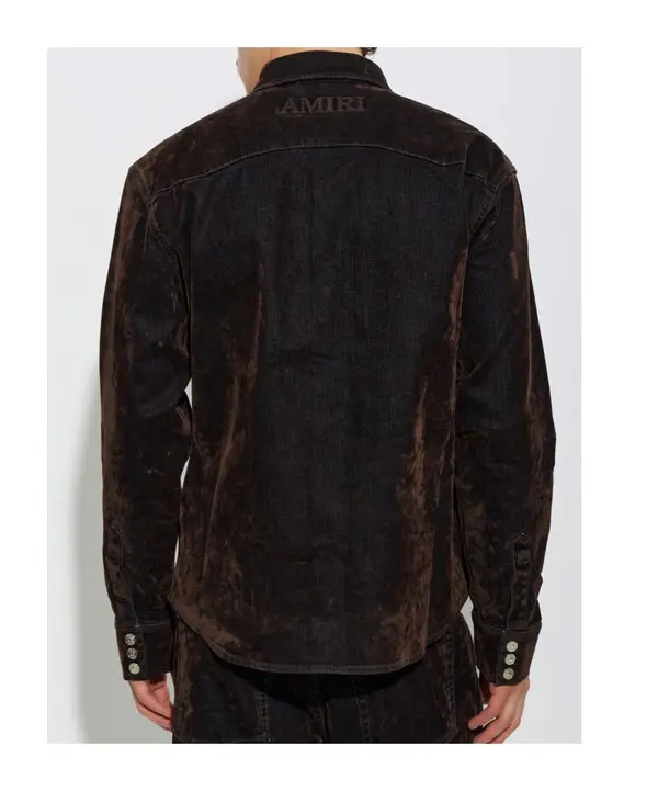 Amiri Faded Western Denim Shirt