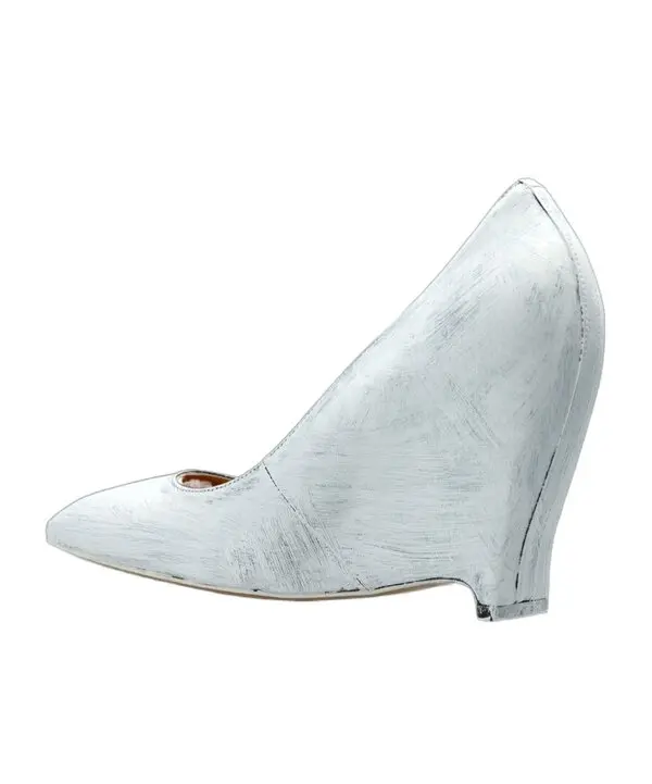 MAISON MARGIELA Leather Wedge Shoes