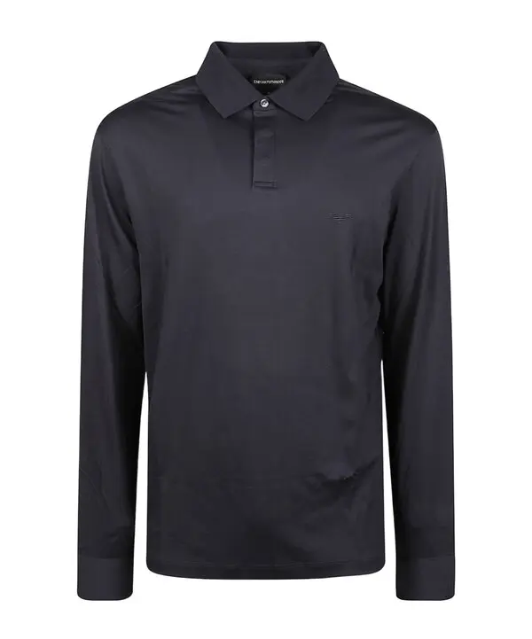 Emporio Armani Long Sleeve Polo Shirt