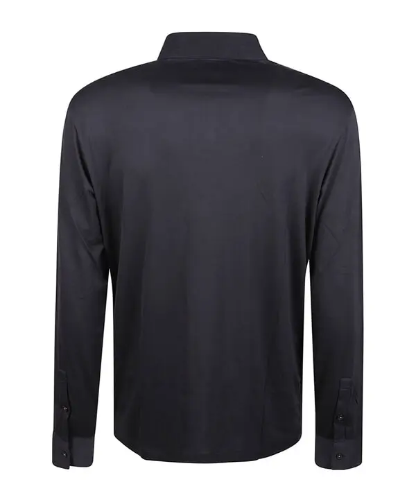 Emporio Armani Long Sleeve Polo Shirt