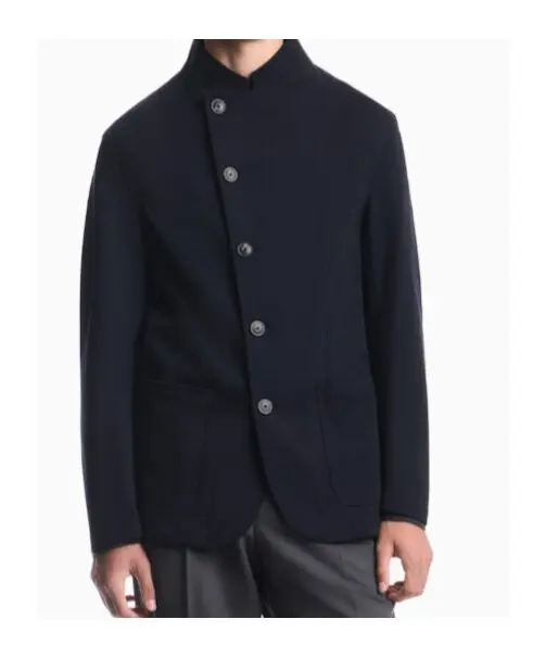 Emporio Armani Long-sleeved Button-up Jacket