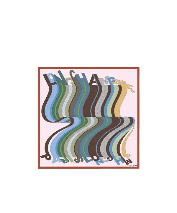 Longchamp L'arc-en-ciel Silk Scarf 70