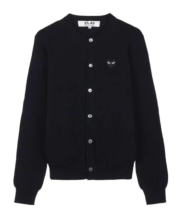 Comme Des Garçons Long Sleeve Cardigan - Black