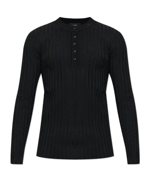 Amiri Long-sleeve Knit Top