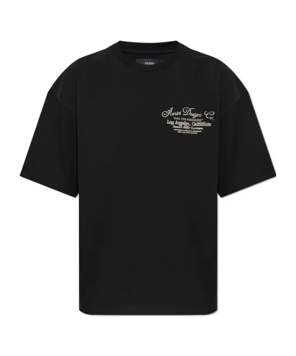Amiri Script Logo T-shirt