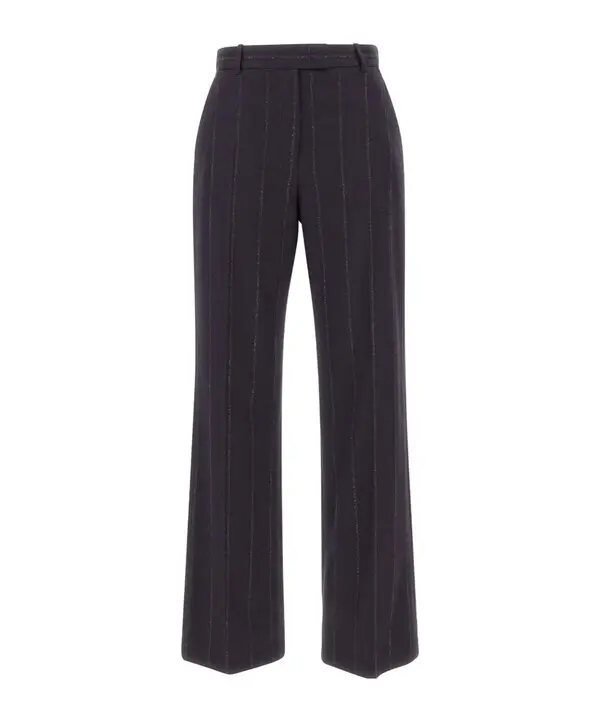 Eleventy Pinstripe Straight-leg Pants