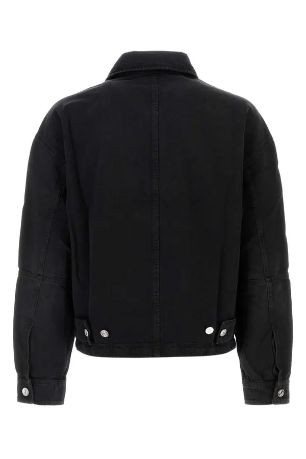 Amiri Boxy Zip-front Denim Jacket
