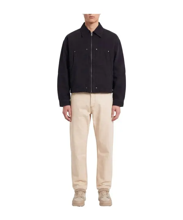 Amiri Boxy Zip-front Denim Jacket