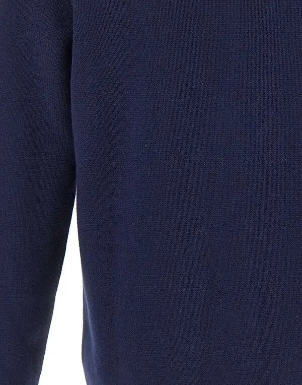 Eleventy Long-sleeved Cardigan With Contrasting Piping