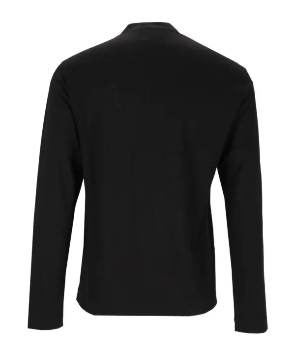 Emporio Armani Wool Slub Jersey Jumper