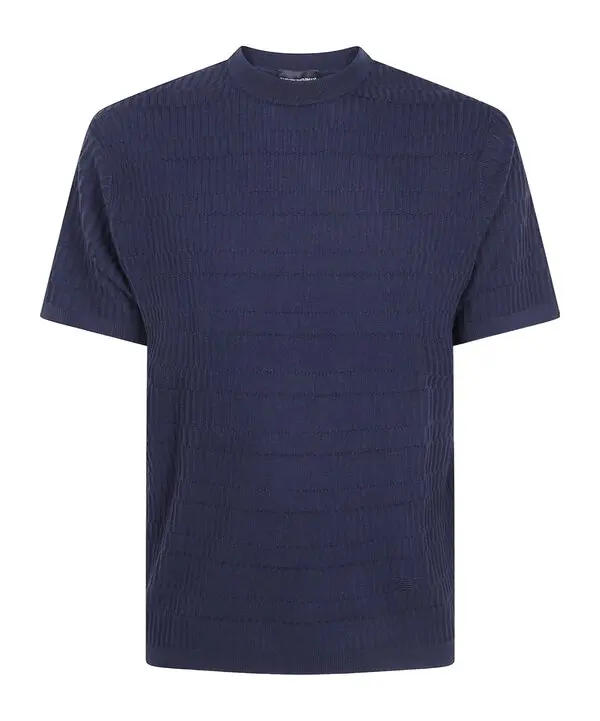Emporio Armani Short-sleeved Knit T-shirt