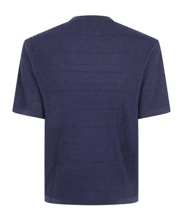 Emporio Armani Short-sleeved Knit T-shirt