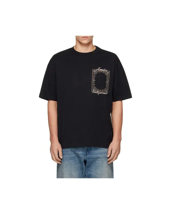 Amiri Logo Embroidered T-shirt - No