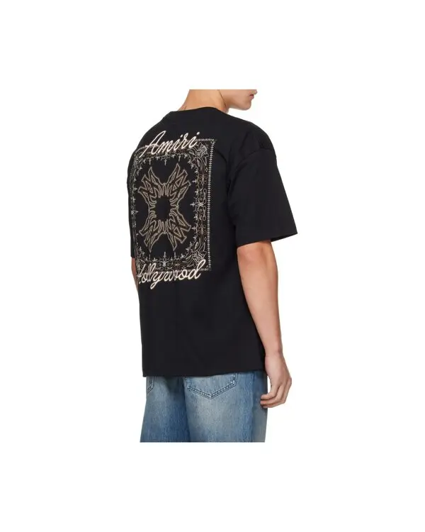 Amiri Logo Embroidered T-shirt - No