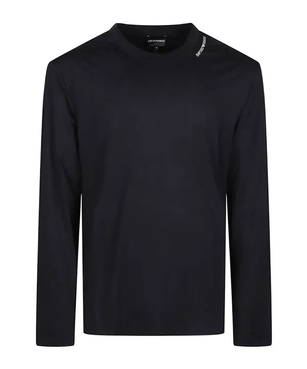 Emporio Armani Long-sleeved Crewneck T-shirt