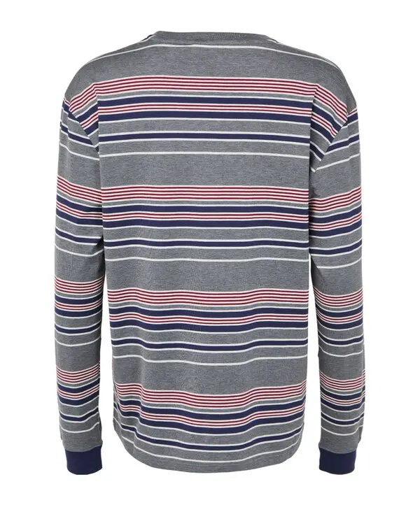 Miu Miu Long-sleeved Striped T-shirt