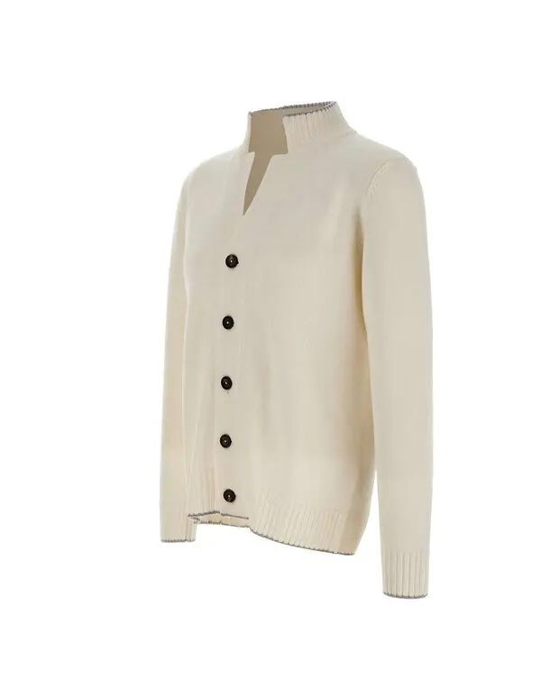 Eleventy Long-sleeved Cardigan With Button Closure