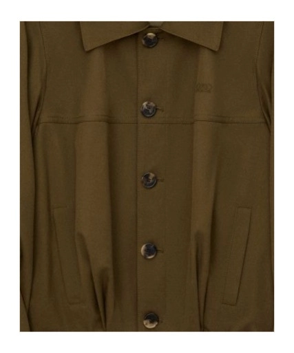 Loewe Cotton And Silk Cropped Jacket