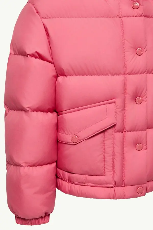 Moncler Phelanta Hooded Down Jacket - Purple-red